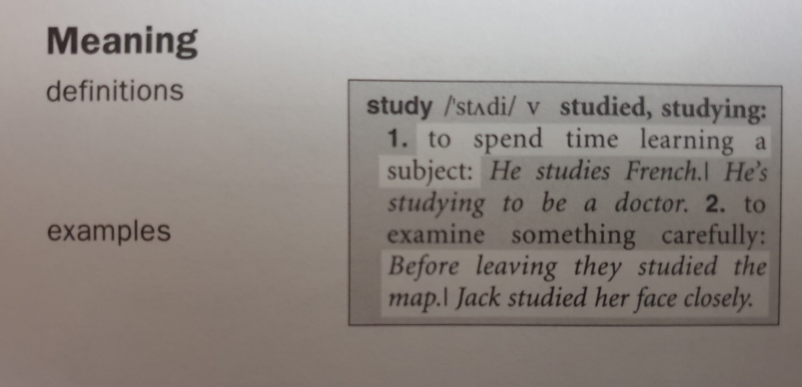 Usar tu diccionario monolingüe de manera efectiva